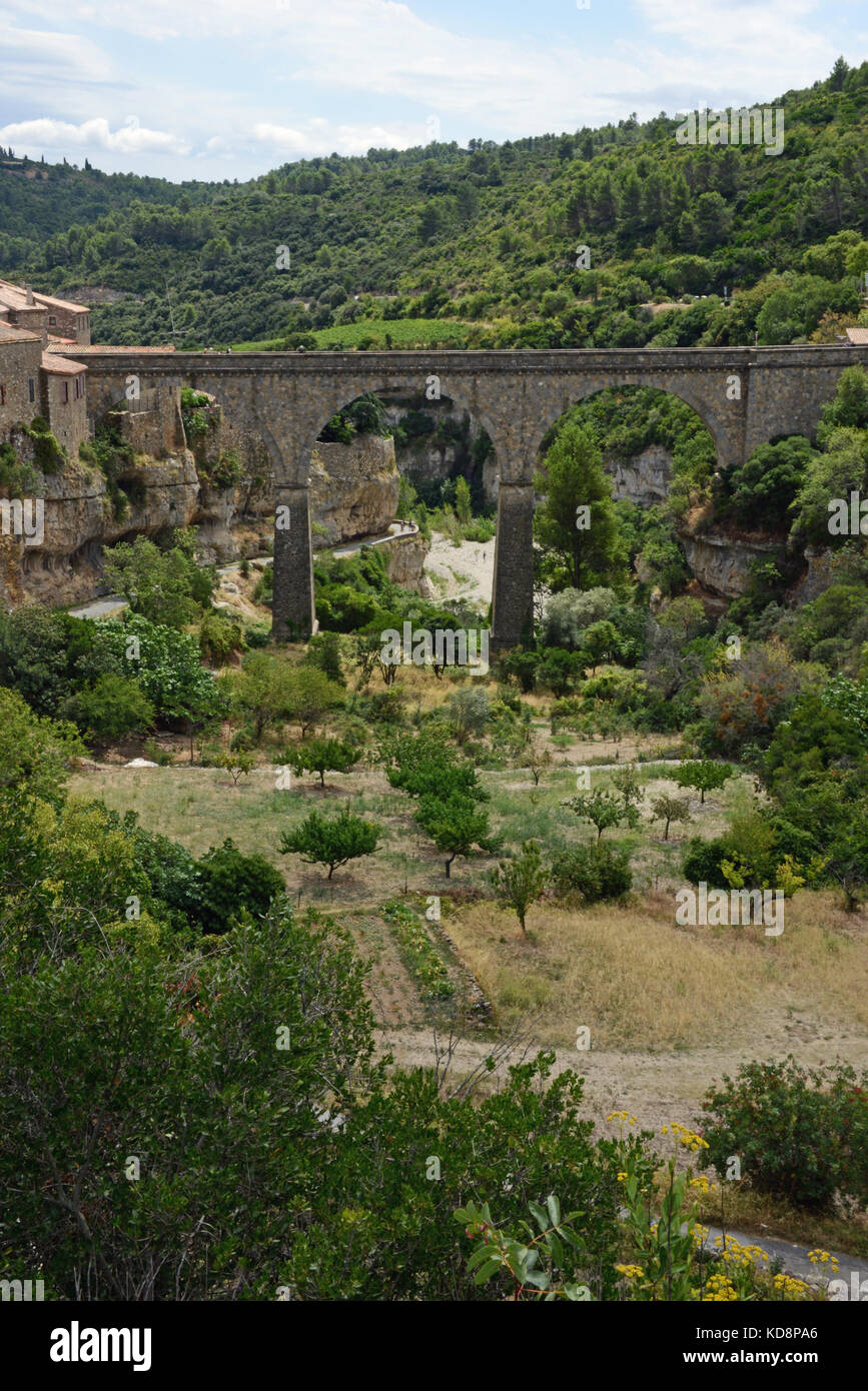 Gorge at Minerve, south of France Stock Photo - Alamy