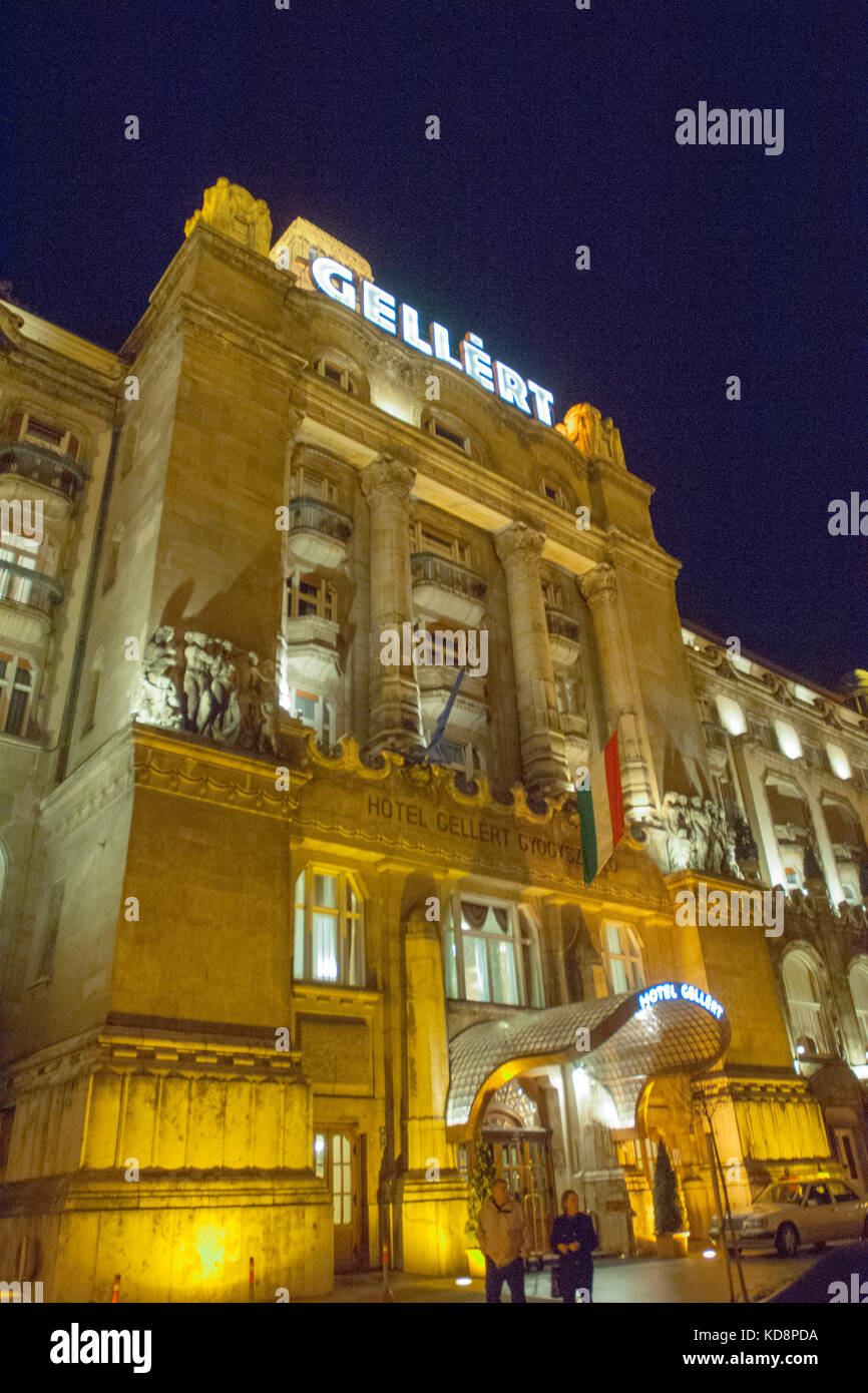 Ungarn, Budapest, Buda, Hotel Gellert Stock Photo - Alamy