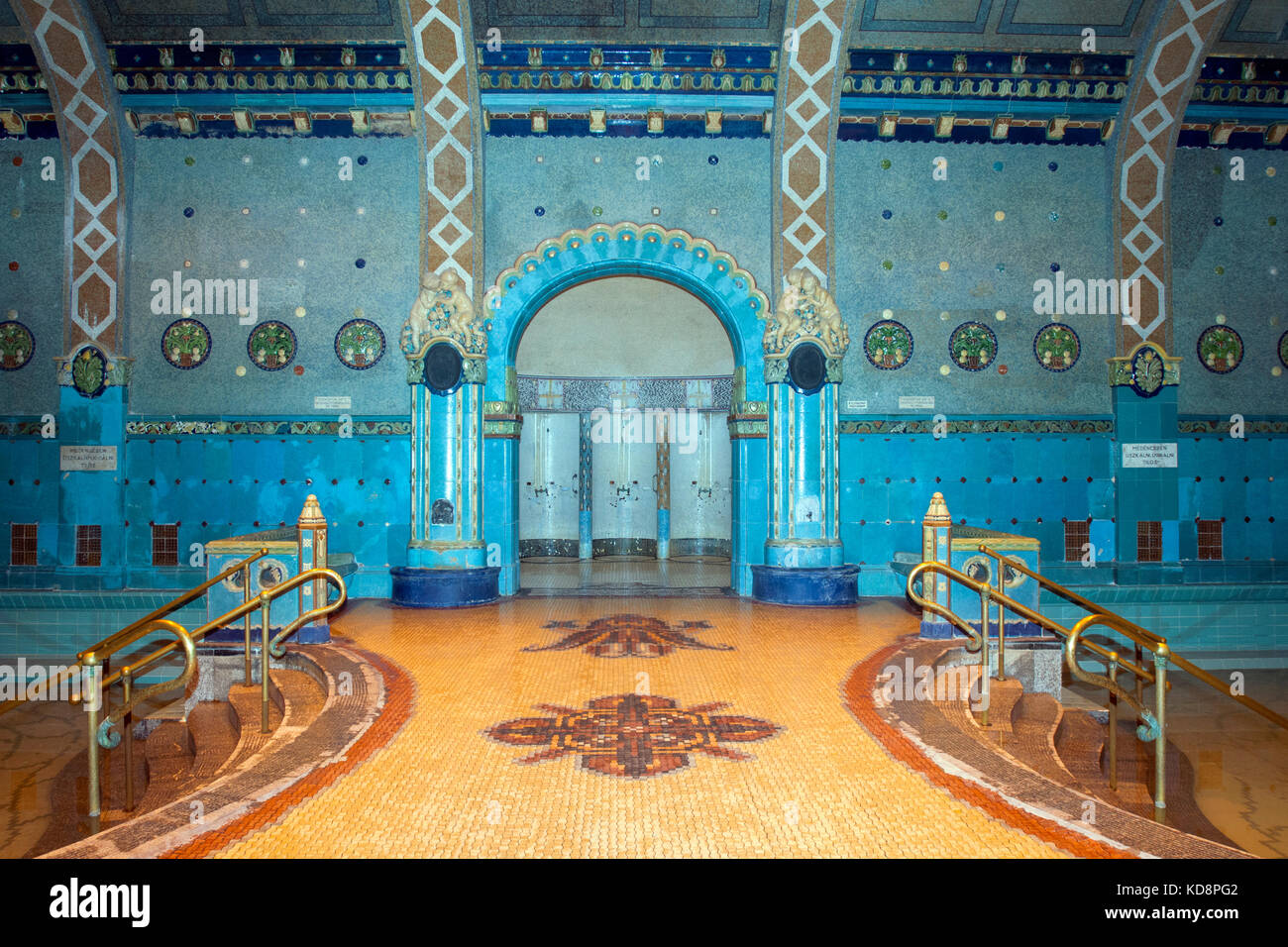 Ungarn, Budapest, Buda, Gellert-Bad, Thermalbad Stock Photo - Alamy
