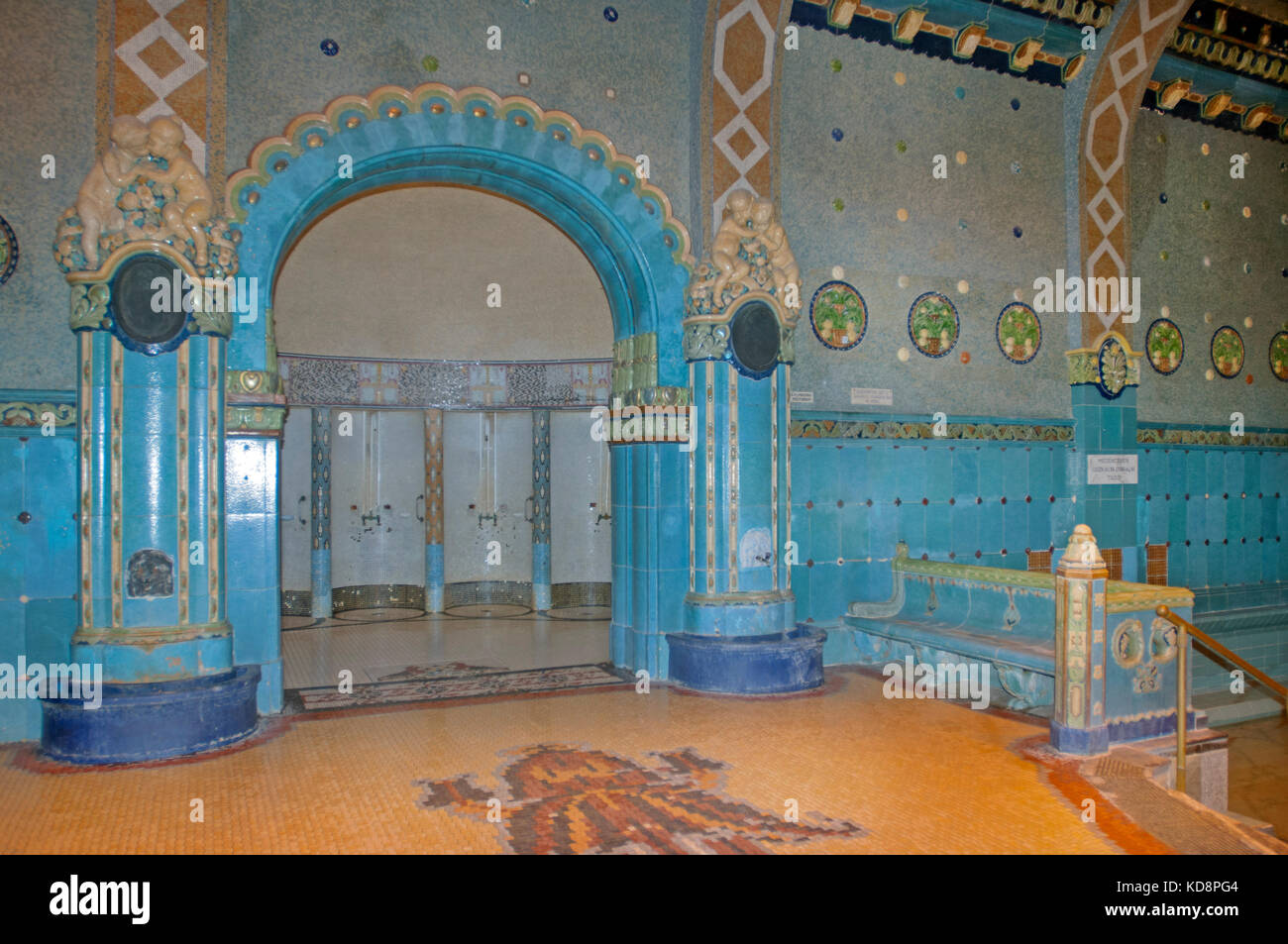 Ungarn, Budapest, Buda, Gellert-Bad, Thermalbad Stock Photo - Alamy