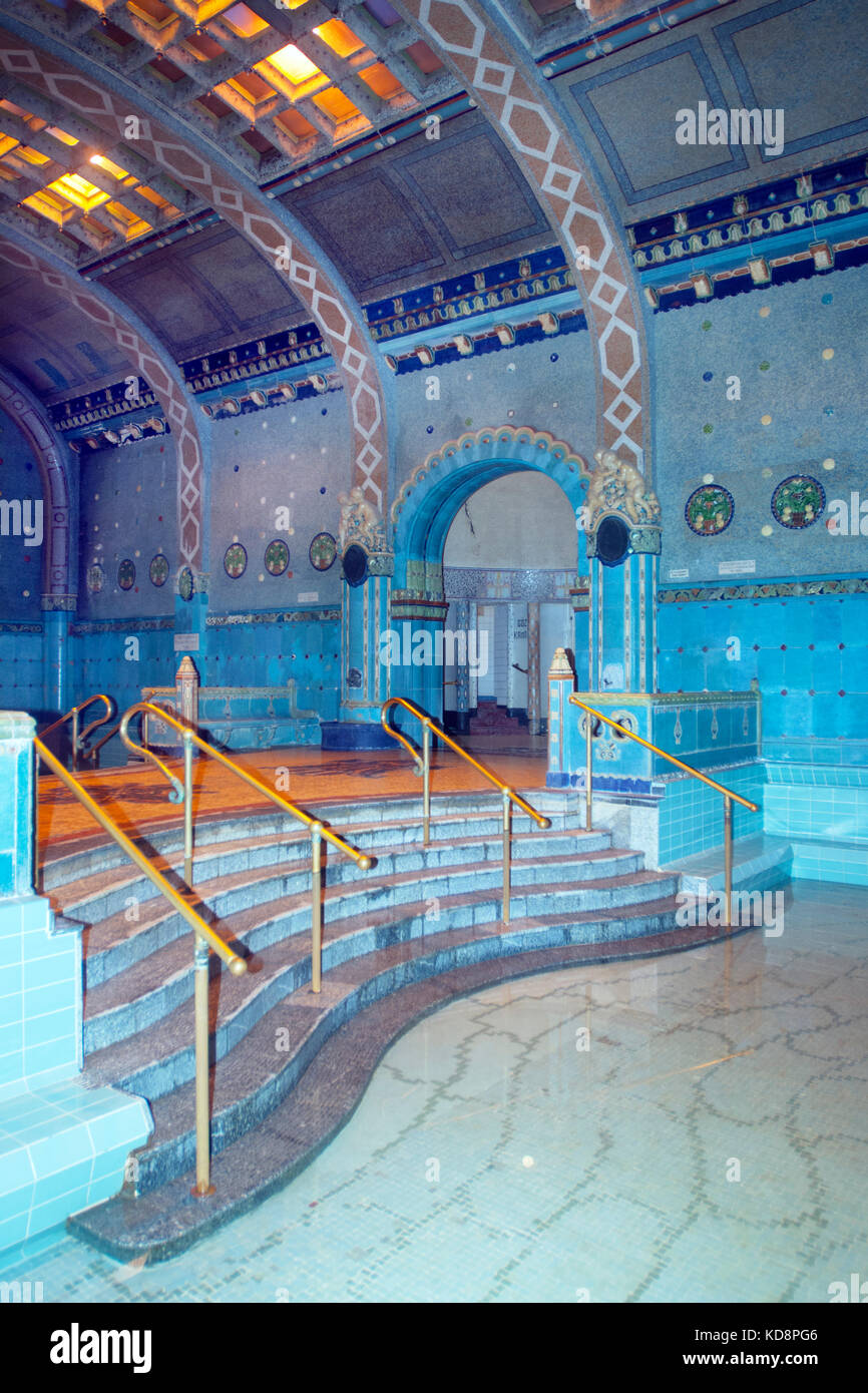 Ungarn, Budapest, Buda, Gellert-Bad, Thermalbad Stock Photo - Alamy