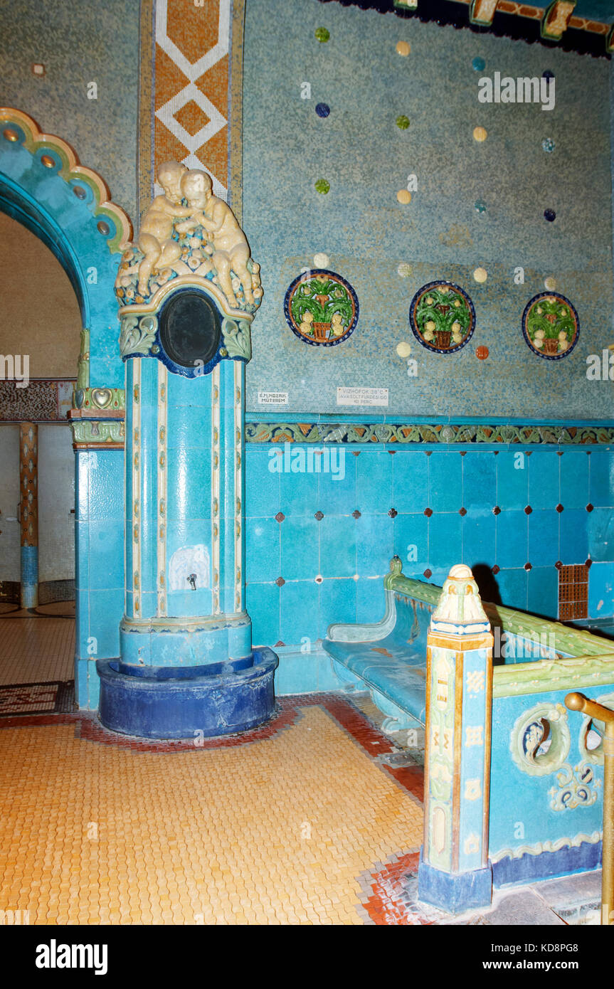 Ungarn, Budapest, Buda, Gellert-Bad, Thermalbad Stock Photo - Alamy