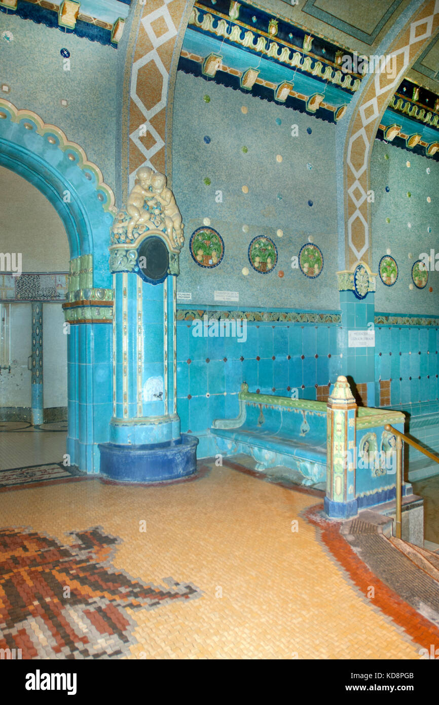 Ungarn, Budapest, Buda, Gellert-Bad, Thermalbad Stock Photo - Alamy