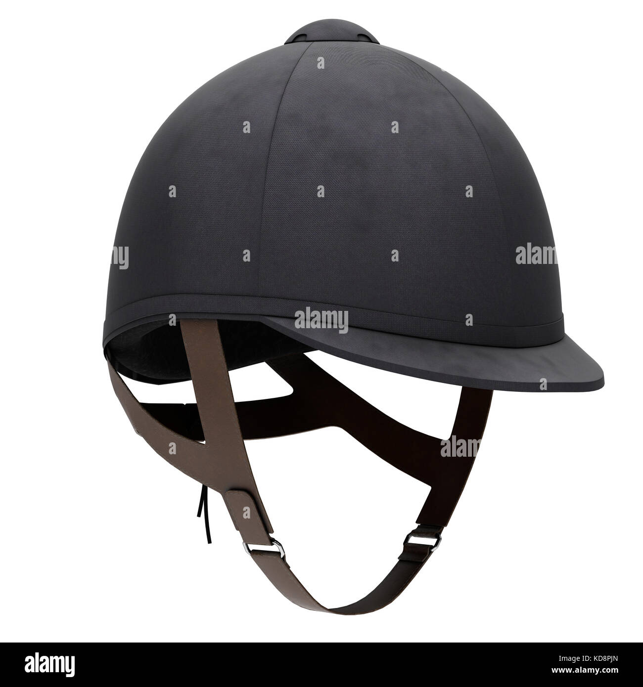 Classic Jockey horseride helmet Stock Photo - Alamy