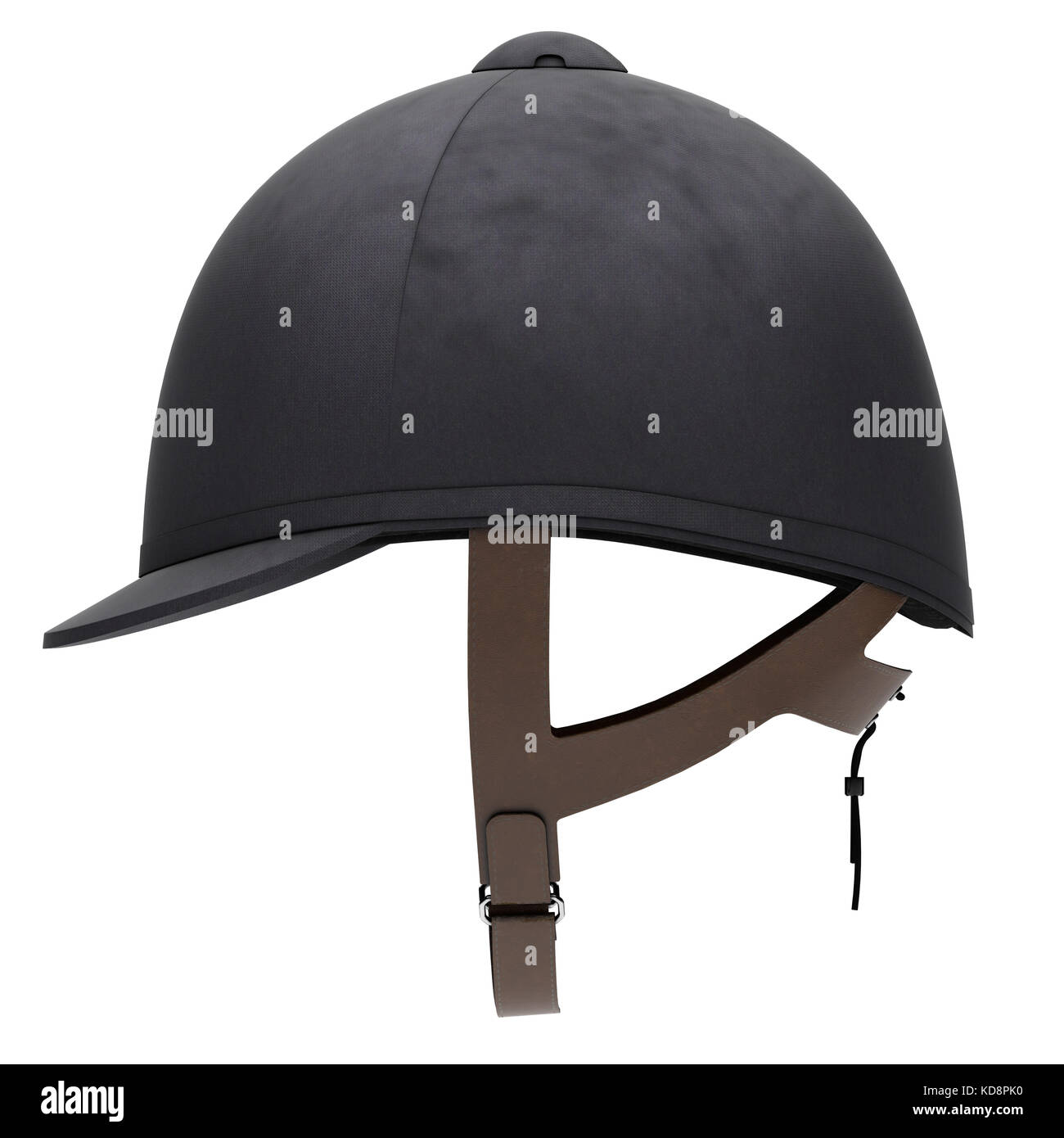 Classic Jockey horseride helmet Stock Photo - Alamy