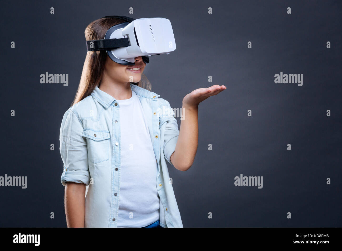 Cute smart girl glasses hi-res stock photography and images - Alamy