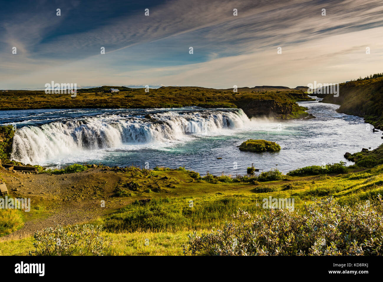 Iceland faxafoss waterfall hi-res stock photography and images - Alamy