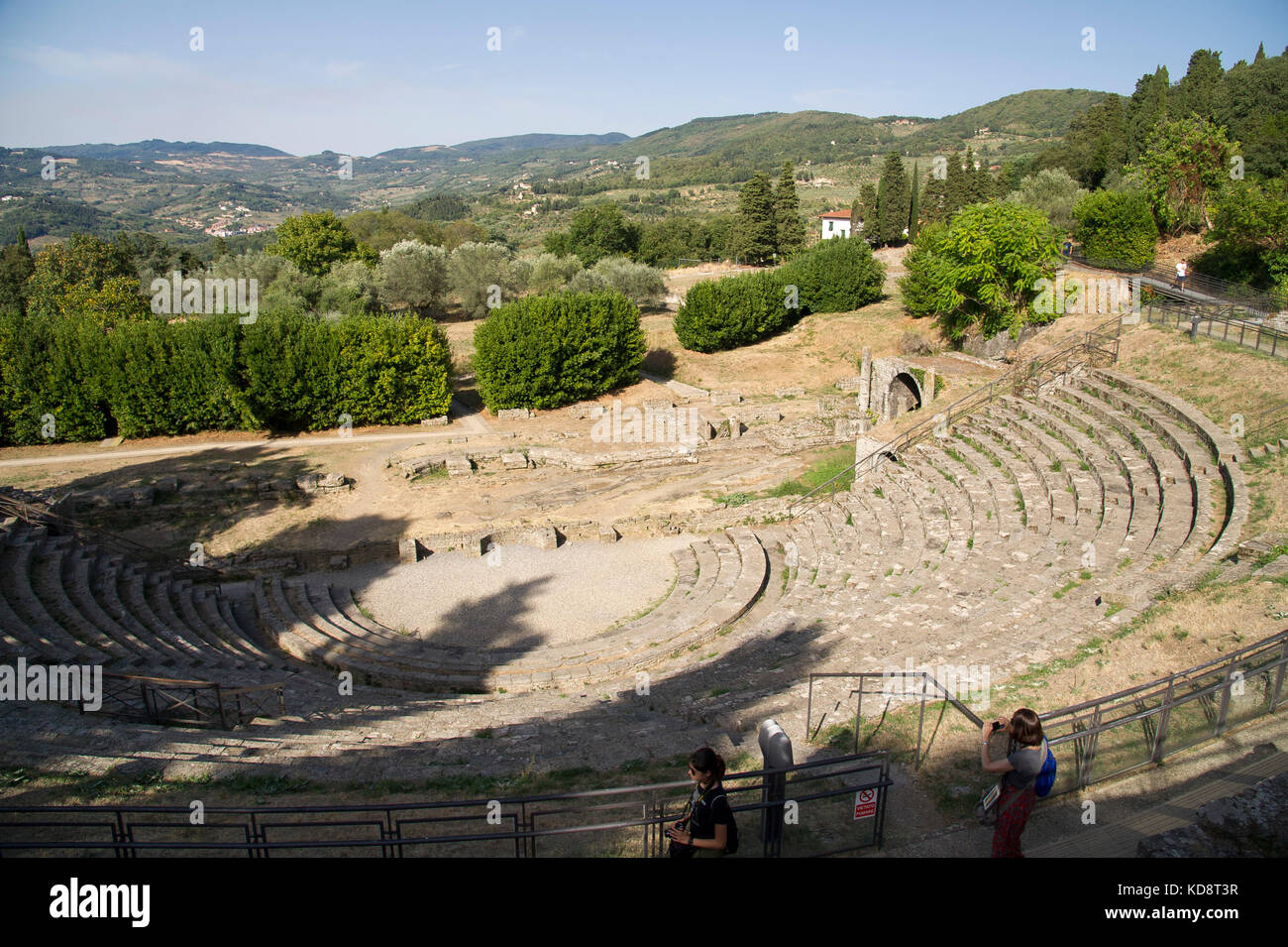 Teatro romano (Roman theatre) built between the 1st century BC and 1st ...