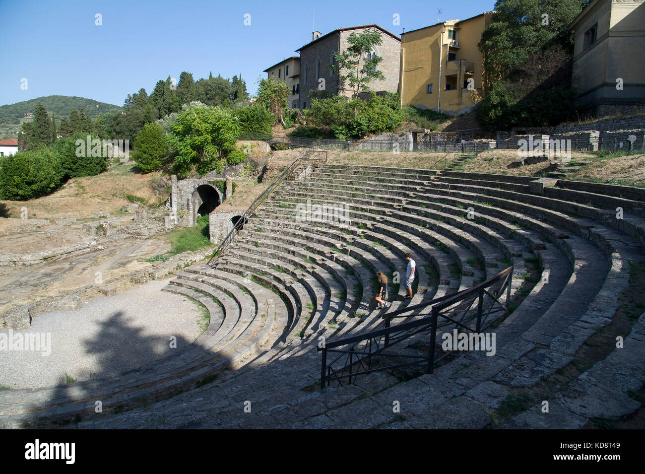 Teatro romano (Roman theatre) built between the 1st century BC and 1st ...