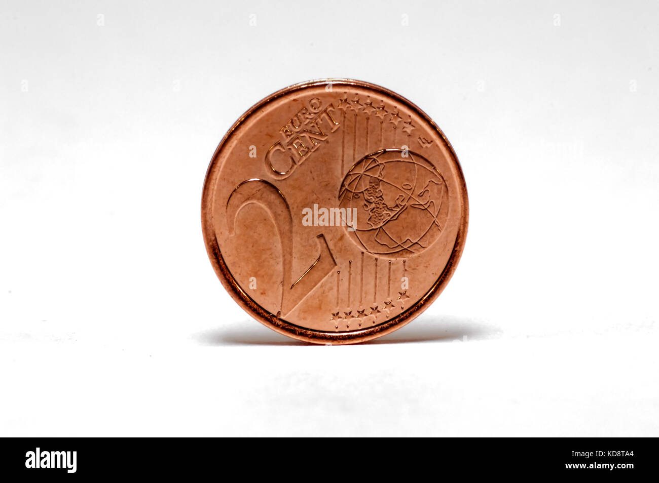 Coin of two cent of the euro on a white background Stock Photo - Alamy