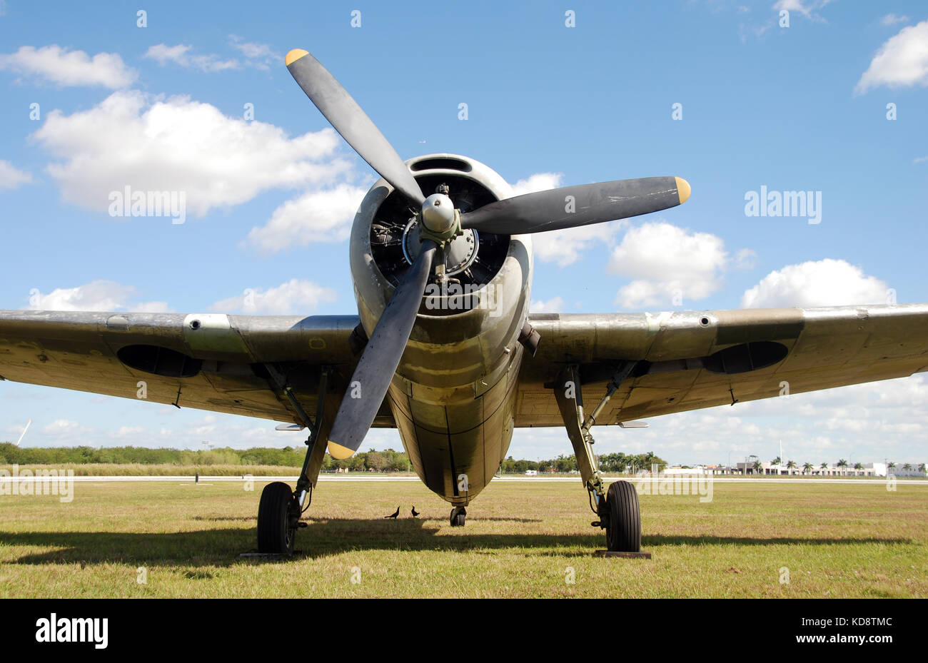 World War II era fighter plane Stock Photo - Alamy