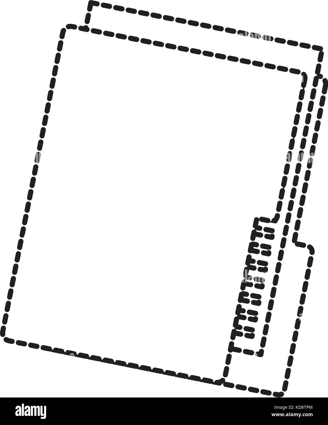 folder file organizer technology data storage Stock Vector Image & Art ...