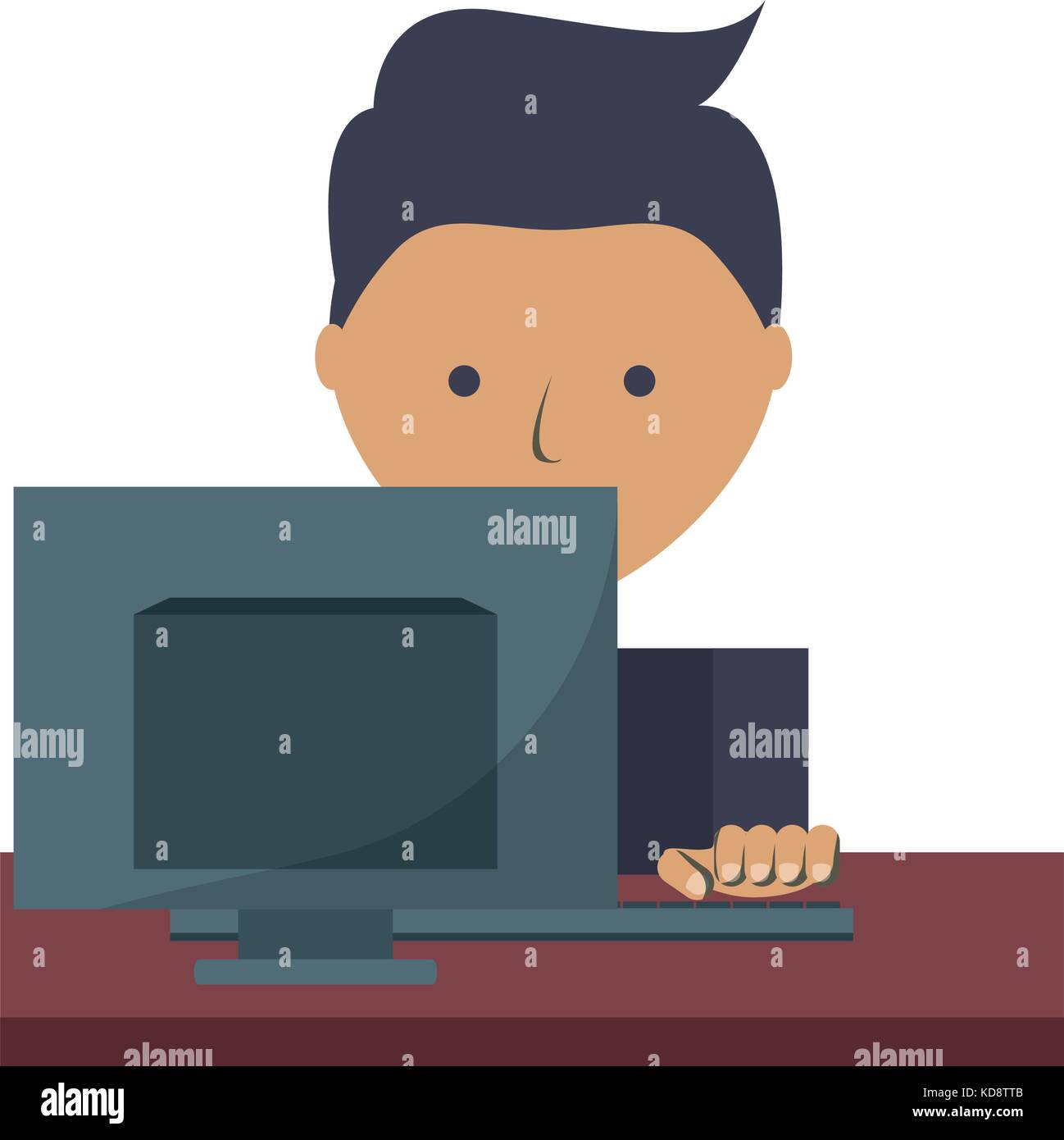 businessman vector illustration Stock Vector Image & Art - Alamy