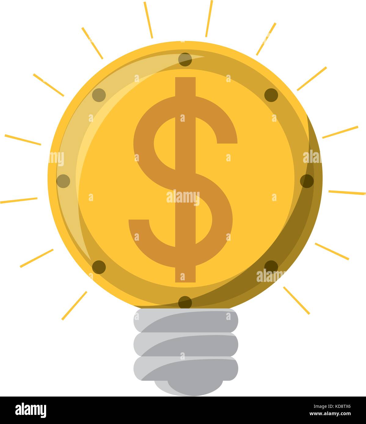 bulb idea vector illustration Stock Vector Image & Art - Alamy