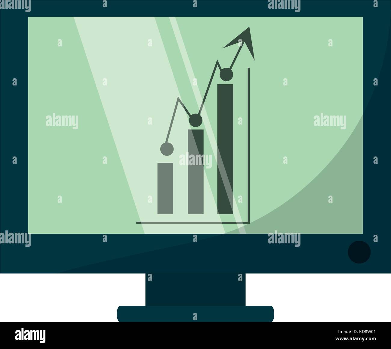 screen vector illustration Stock Vector Image & Art - Alamy