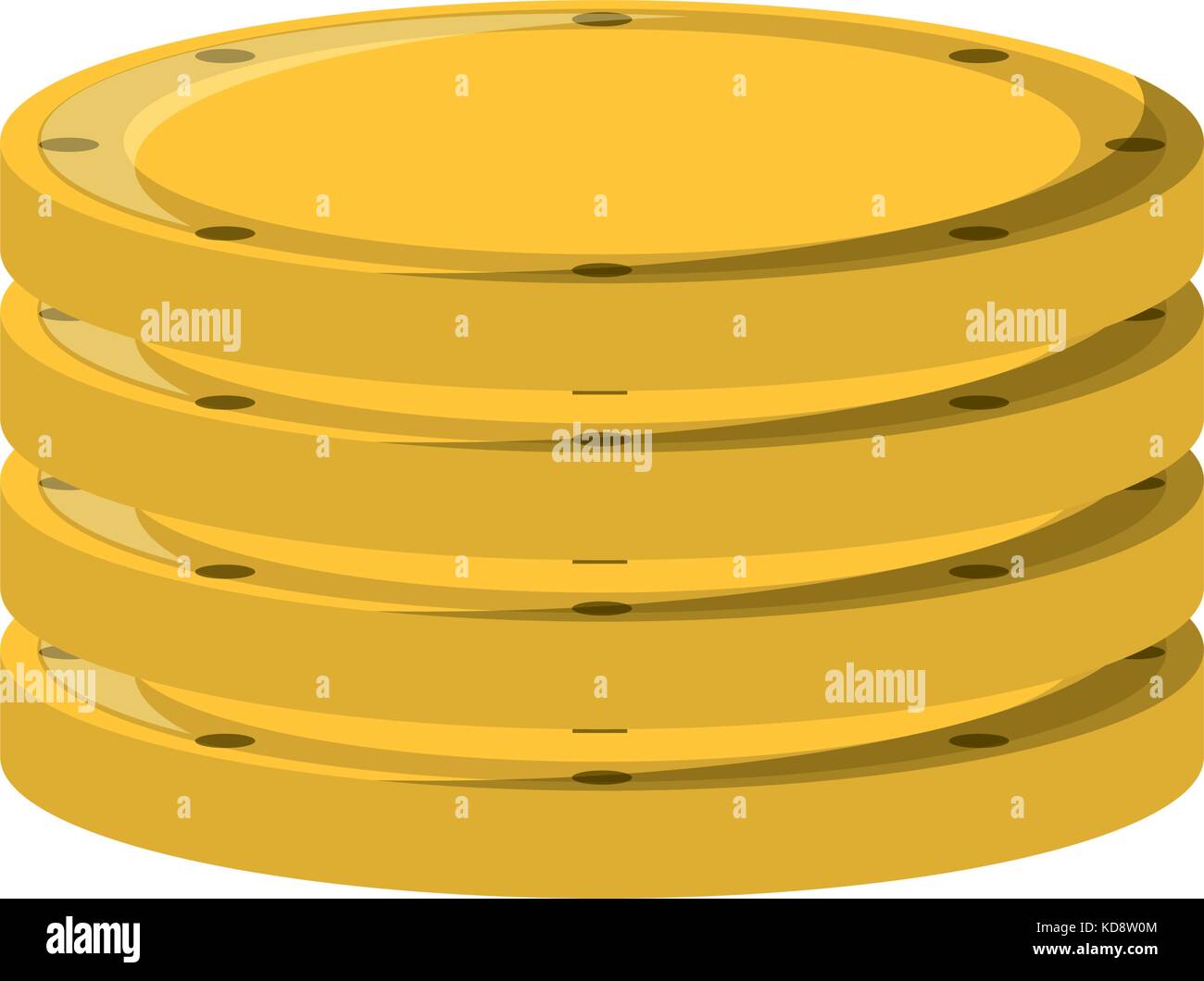 coins vector illustration Stock Vector Image & Art - Alamy