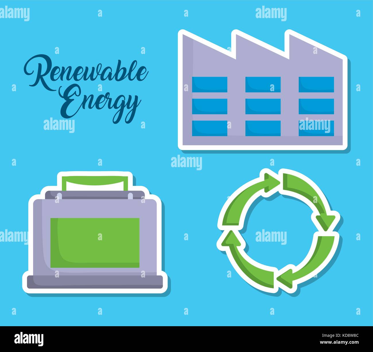 renewable energy design Stock Vector Image & Art - Alamy