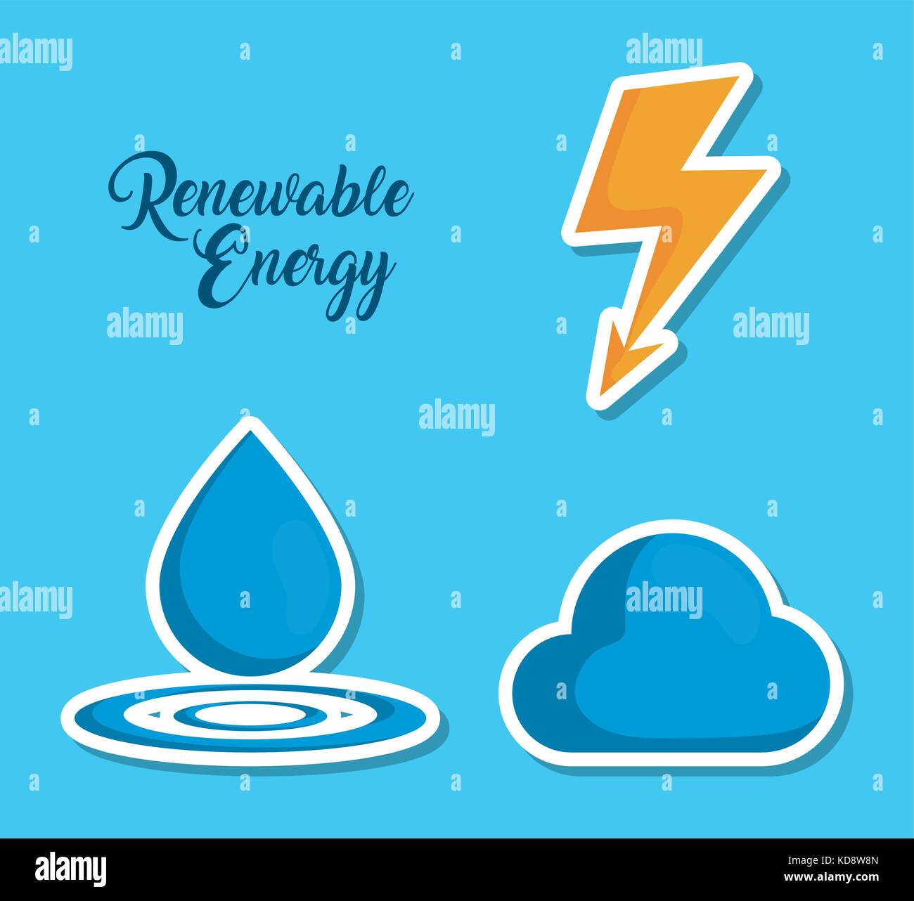 renewable energy design Stock Vector Image & Art - Alamy