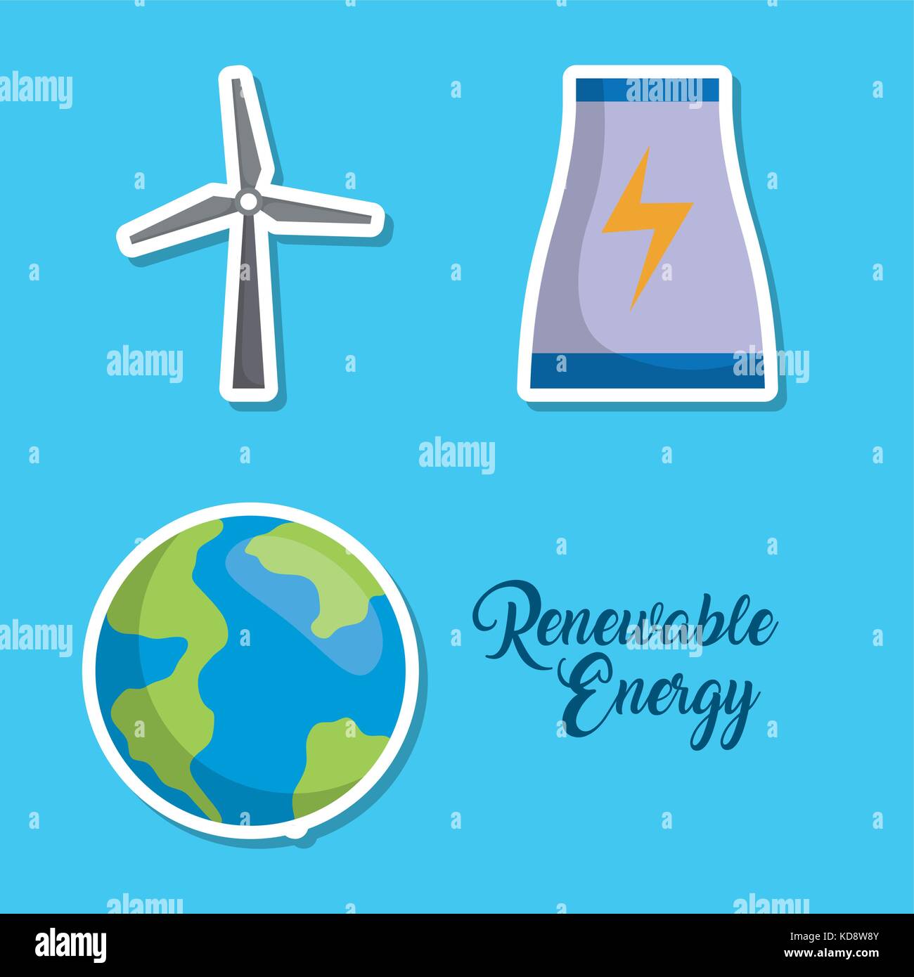 renewable energy design Stock Vector Image & Art - Alamy
