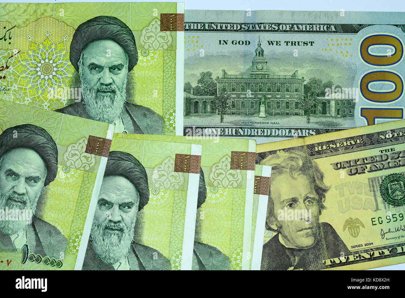 Close up Banknote and Currency Bills and Coins Stock Photo - Alamy