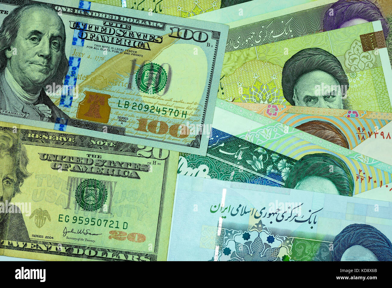 Close up Banknote and Currency Bills and Coins Stock Photo - Alamy