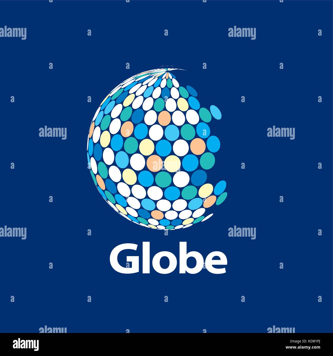 vector logo globe Stock Vector Image & Art - Alamy