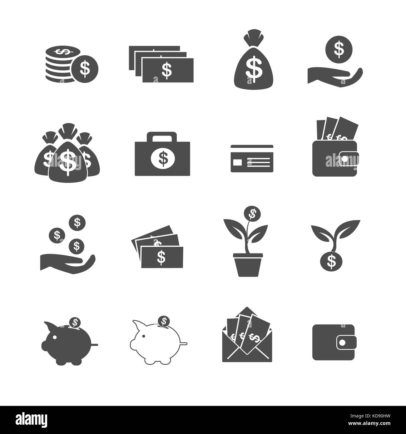 Assets line icon outline Cut Out Stock Images & Pictures - Alamy