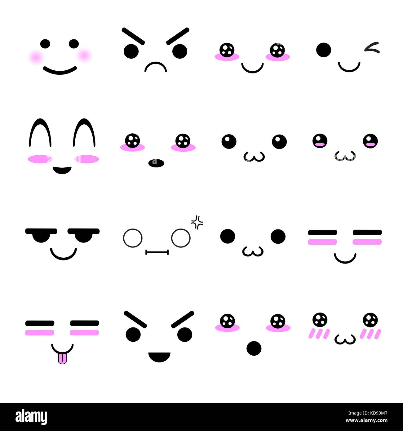 Character wink Cut Out Stock Images & Pictures - Alamy