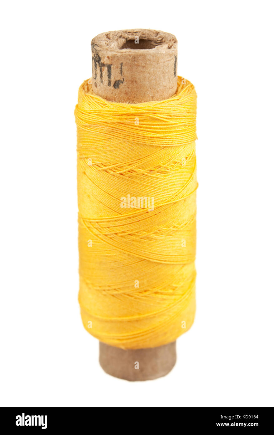 spool of thread isolated on a white background Stock Photo - Alamy