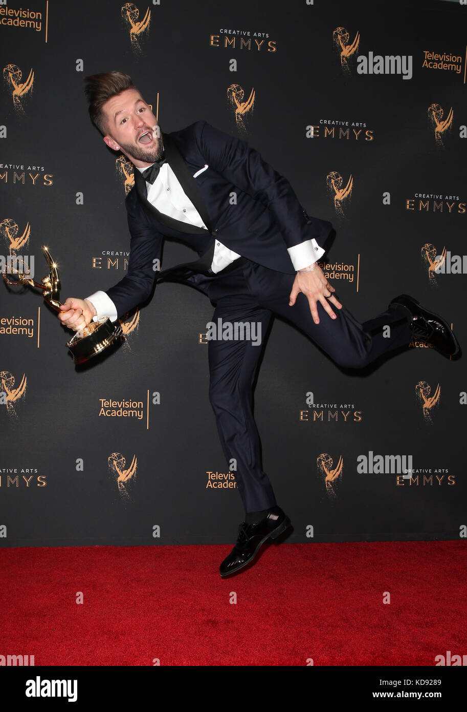 2017 Creative Arts Emmy Awards - Day 1 - Press Room Featuring: Travis ...