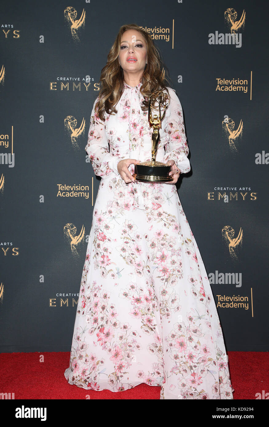 2017 Creative Arts Emmy Awards - Day 1 - Press Room Featuring: Leah ...