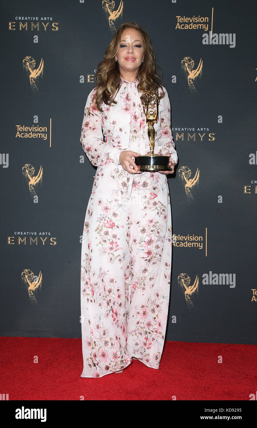 2017 Creative Arts Emmy Awards - Day 1 - Press Room Featuring: Leah ...