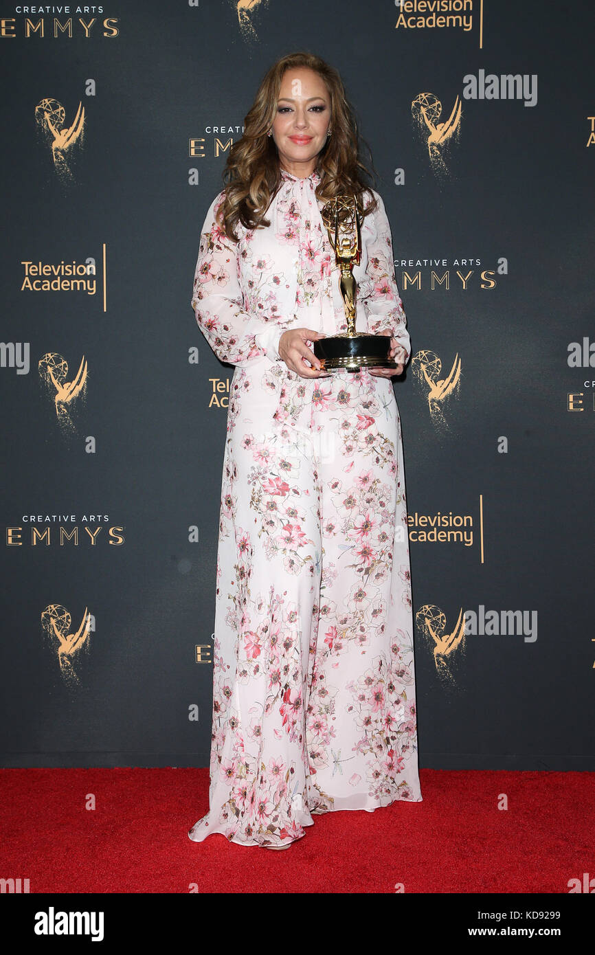 2017 Creative Arts Emmy Awards - Day 1 - Press Room Featuring: Leah ...