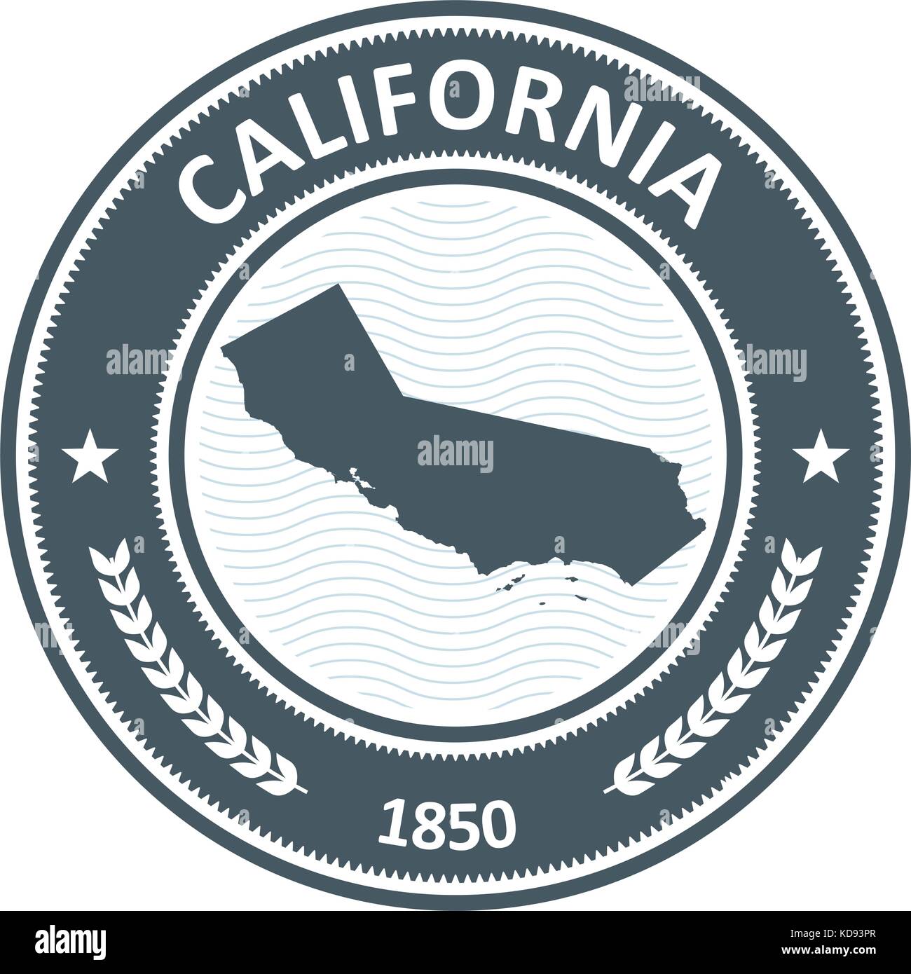 California stamp hi-res stock photography and images - Alamy