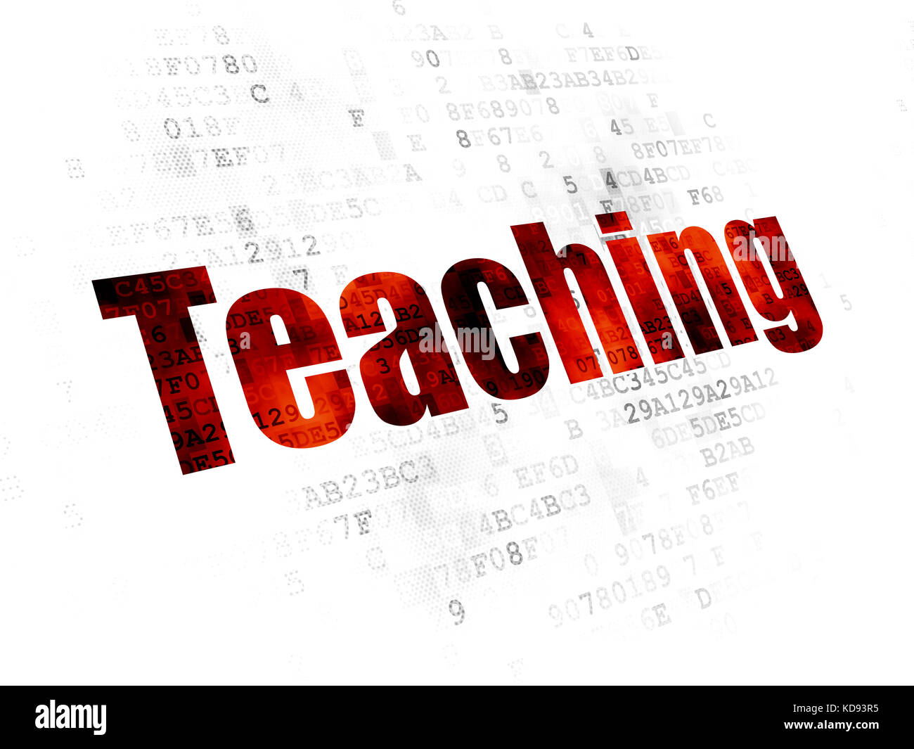 Education concept: Teaching on Digital background Stock Photo - Alamy