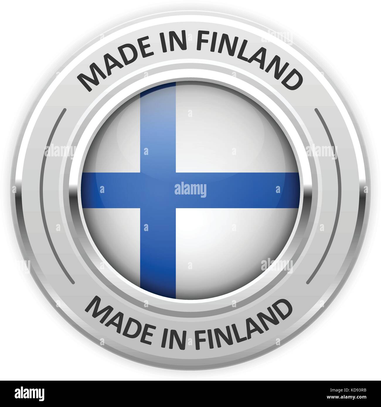 Made in finland vector vectors hi-res stock photography and images - Alamy