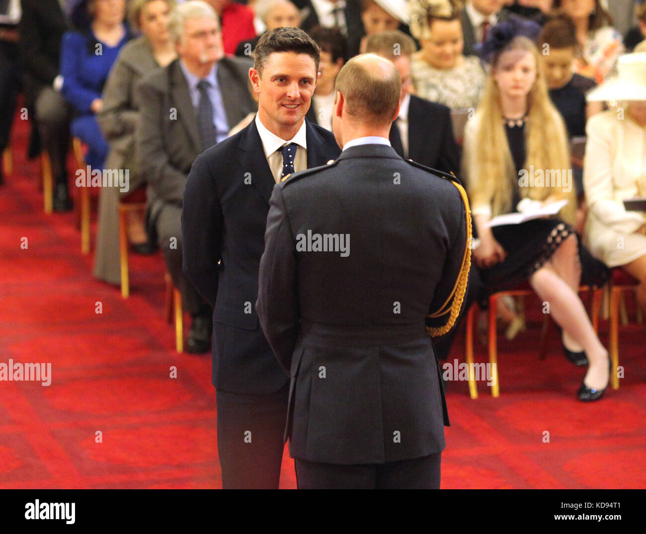 Made mbe by duke cambridge investiture ceremony buckingham palace hi ...