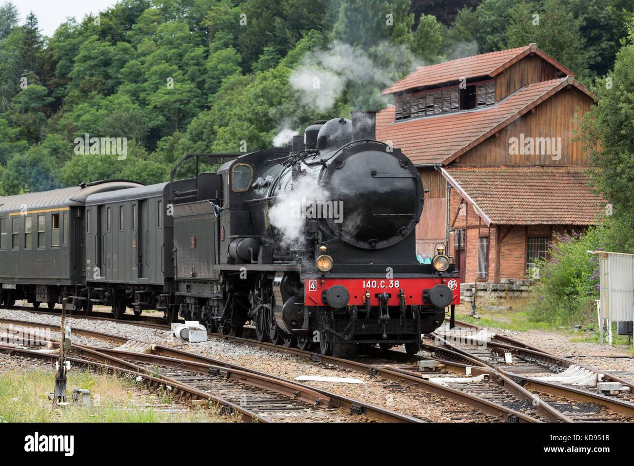 Steam Locomotive France Stock Photos & Steam Locomotive France Stock ...