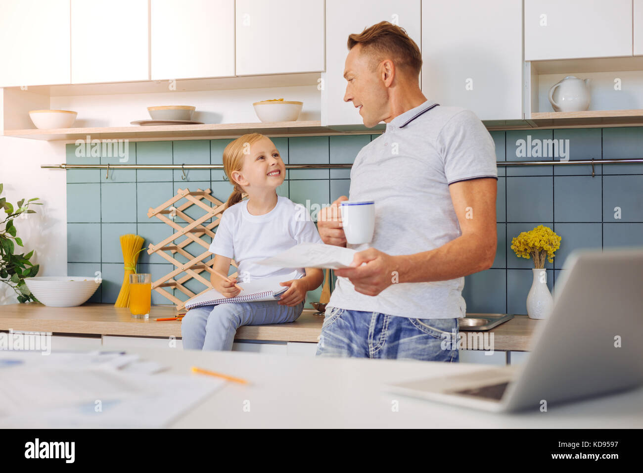 Smart friendly hi-res stock photography and images - Alamy