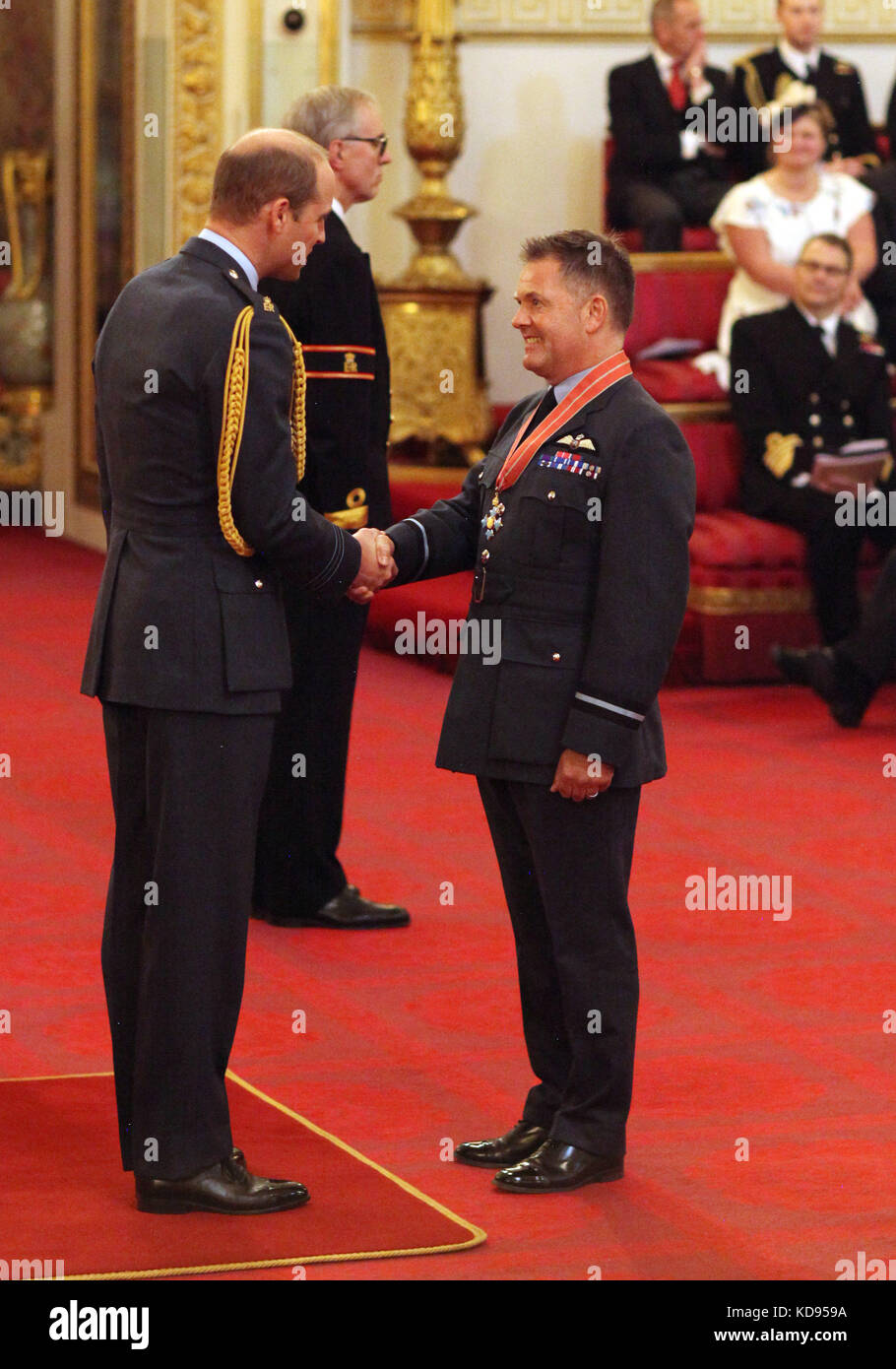 Air Commodore MartinÊSampson, Royal Air Force, from Banchory is made a ...