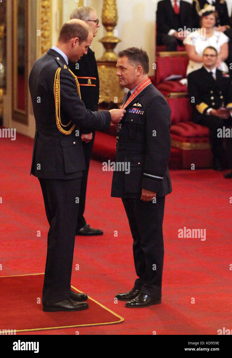 Air Commodore MartinÊSampson, Royal Air Force, from Banchory is made a ...