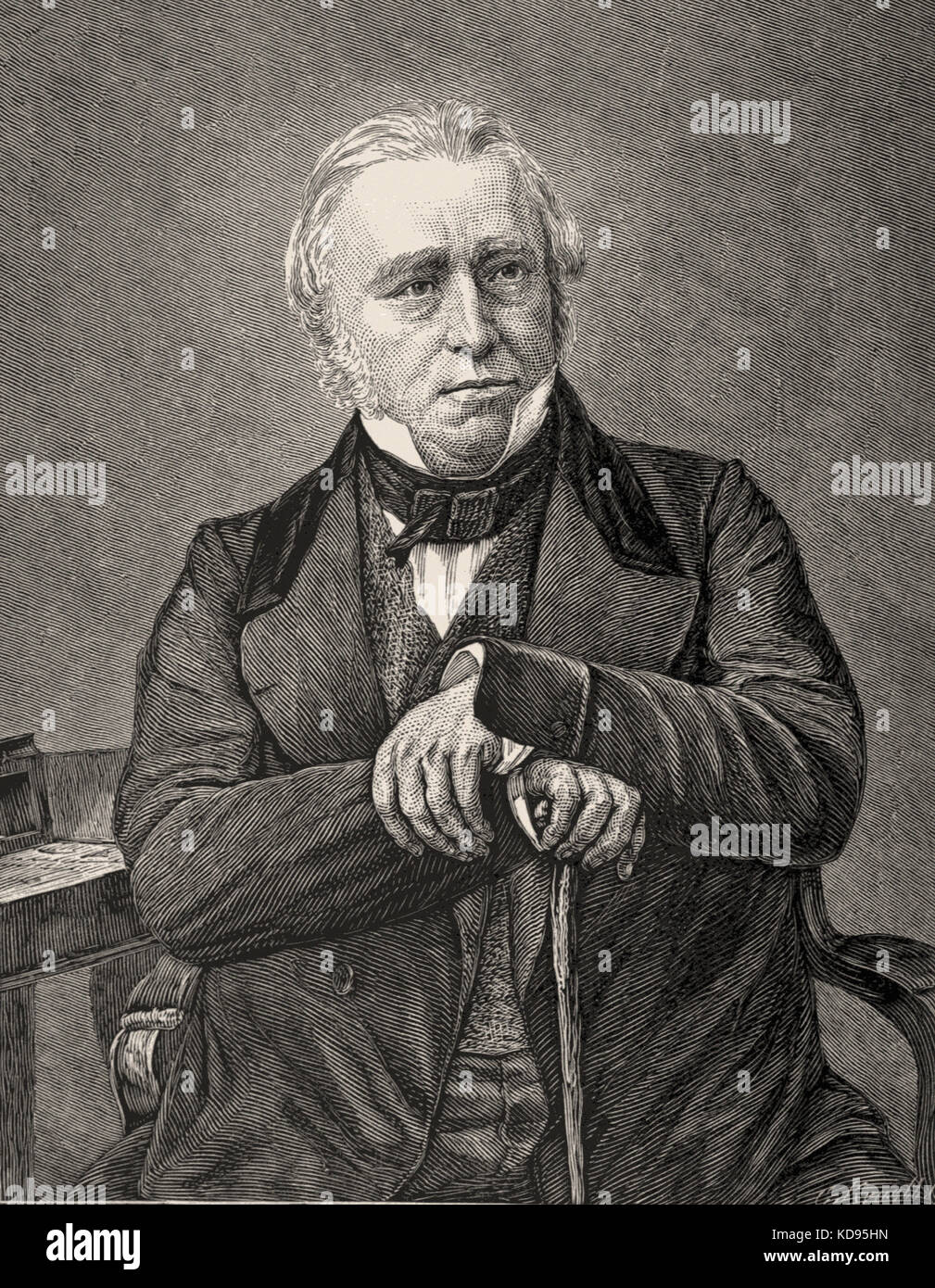 Thomas Babington Macaulay, 1st Baron Macaulay (illustration Stock Photo ...