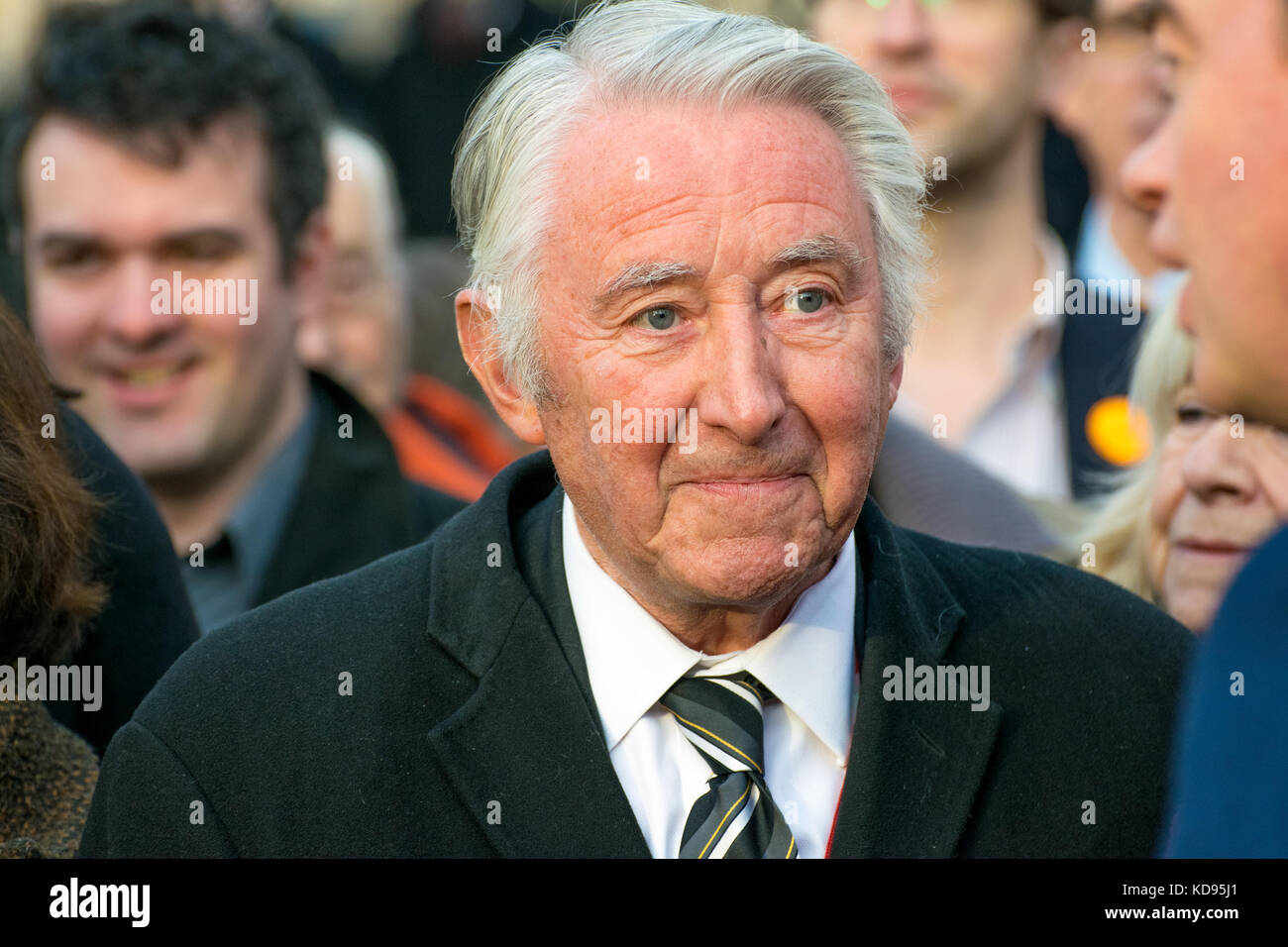 David Steel / Lord Steel of Aikwood, at an event on College Green ...