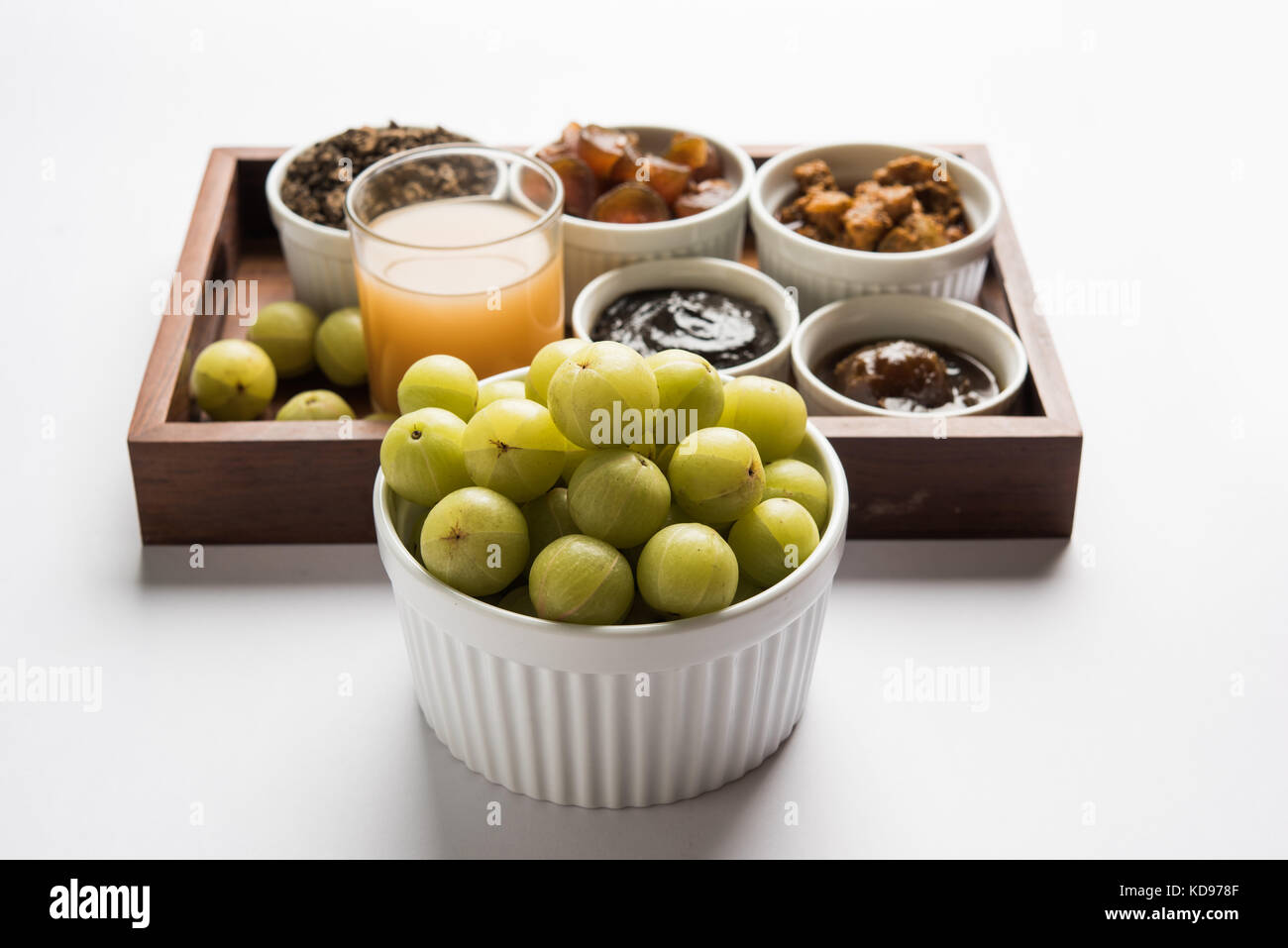 Stock photo of Amla/Avla/Aavla and it's by products like chyawanprash ...