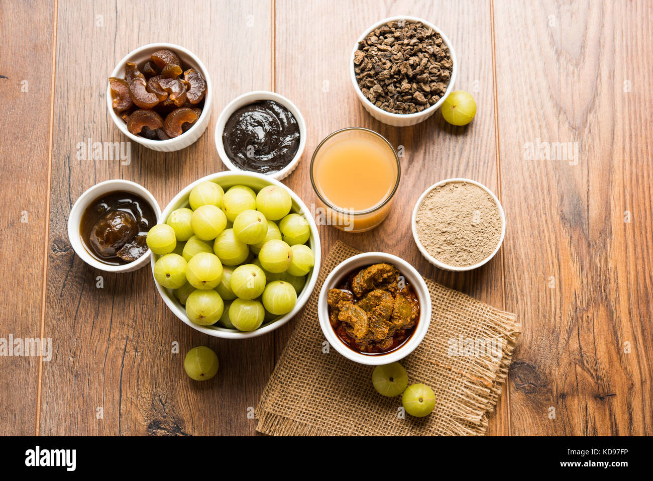 Stock photo of Amla/Avla/Aavla and it's by products like chyawanprash ...