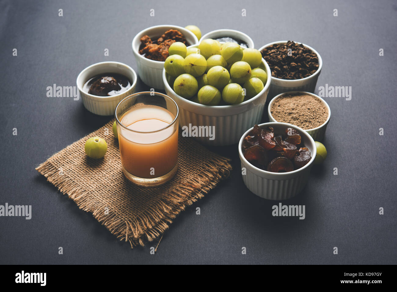 Stock photo of Amla/Avla/Aavla and it's by products like chyawanprash ...