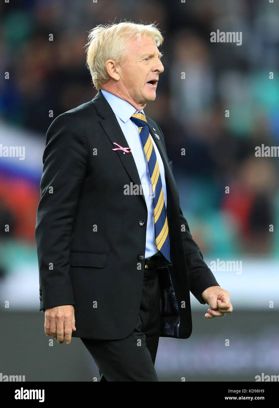 Scotland manager Gordon Strachan Stock Photo - Alamy