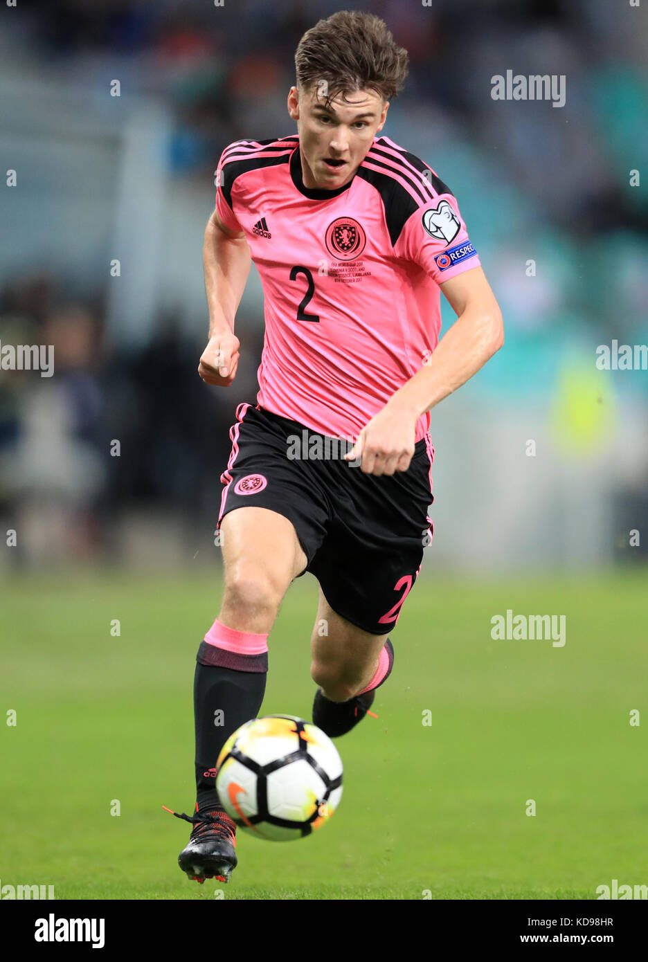 Scotland's Kieran Tierney Stock Photo - Alamy
