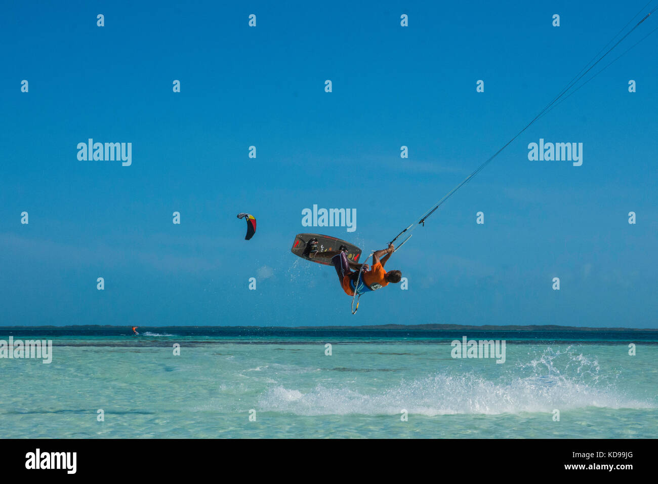 kite surf los roques venezuela Stock Photo - Alamy