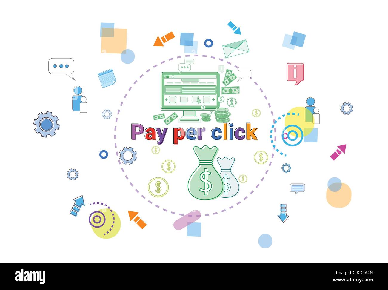 Banner ad online Cut Out Stock Images & Pictures - Alamy